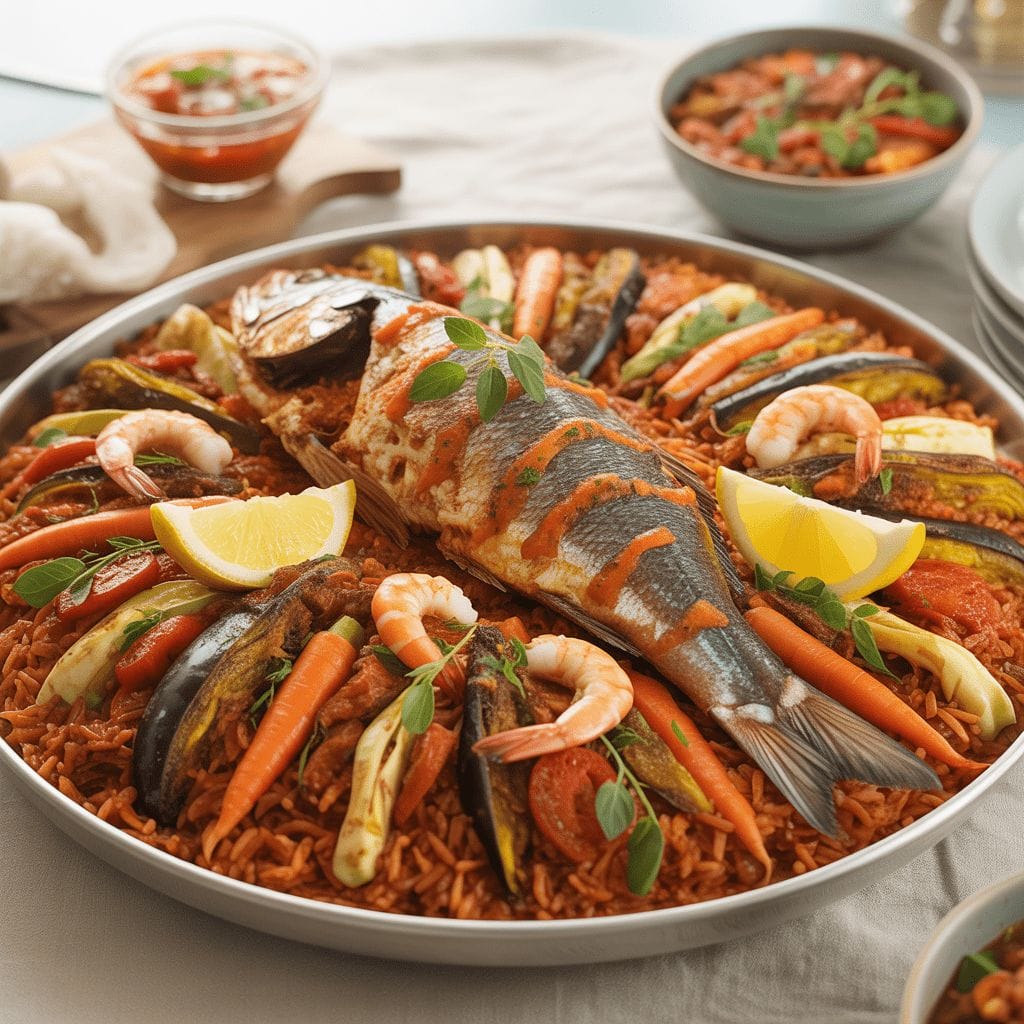 Découvrez le poisson à la thieboudienne, un délice irrésistible